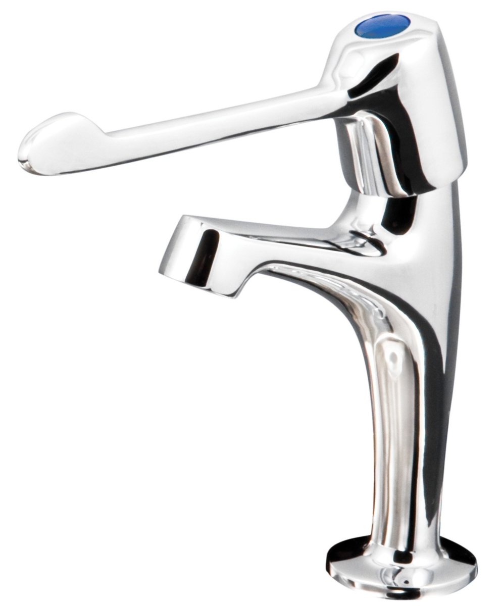 500SL6 - High Neck Pillar Tap, 6" Lever - Oxford Hardware
