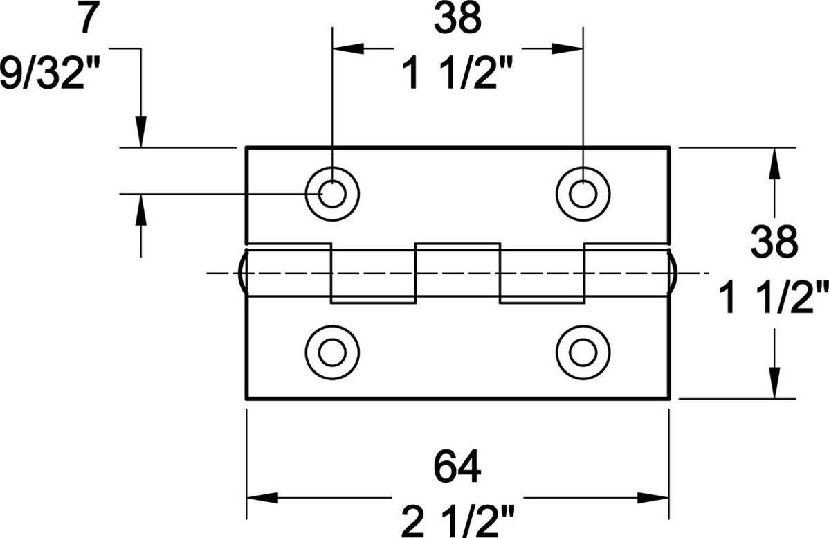Butt Hinges - Oxford Hardware