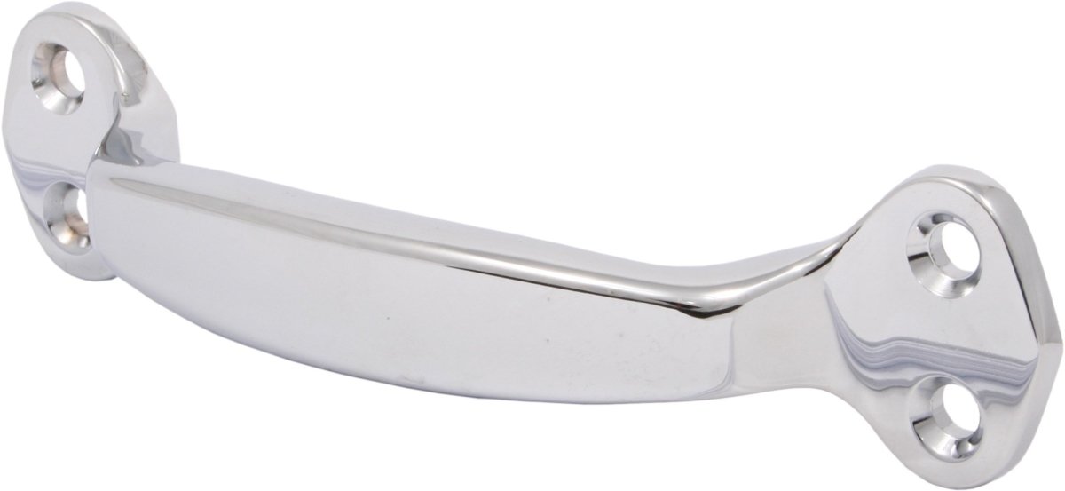 D Handle Polished Chrome Plated - Heavy Duty - Oxford Hardware