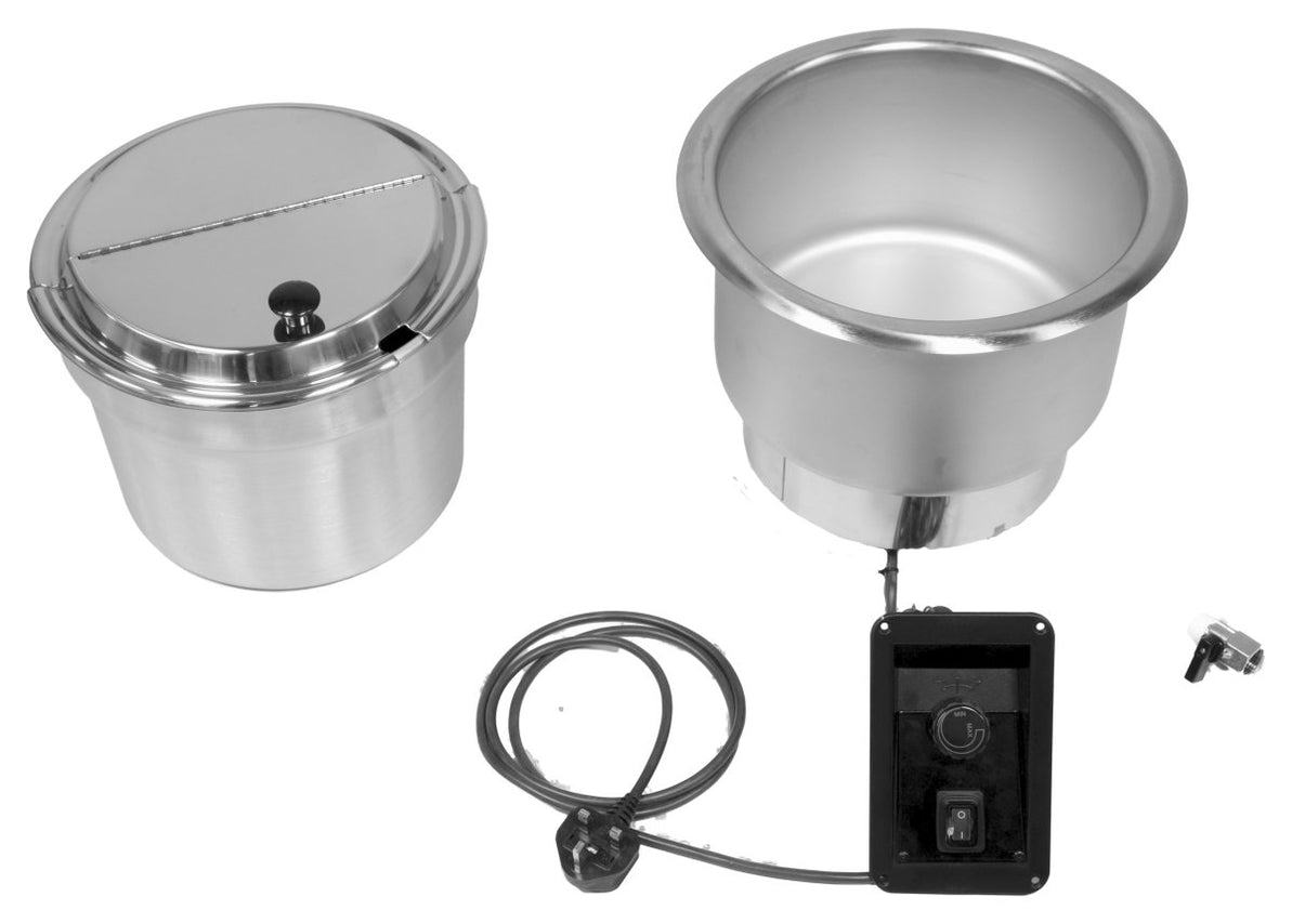 Heated In-Counter Soup Well - Oxford Hardware