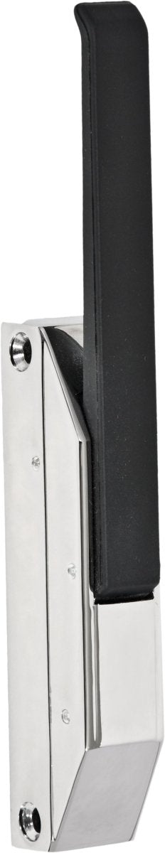 L520 - Edgemount Latch, Black Handle - Oxford Hardware
